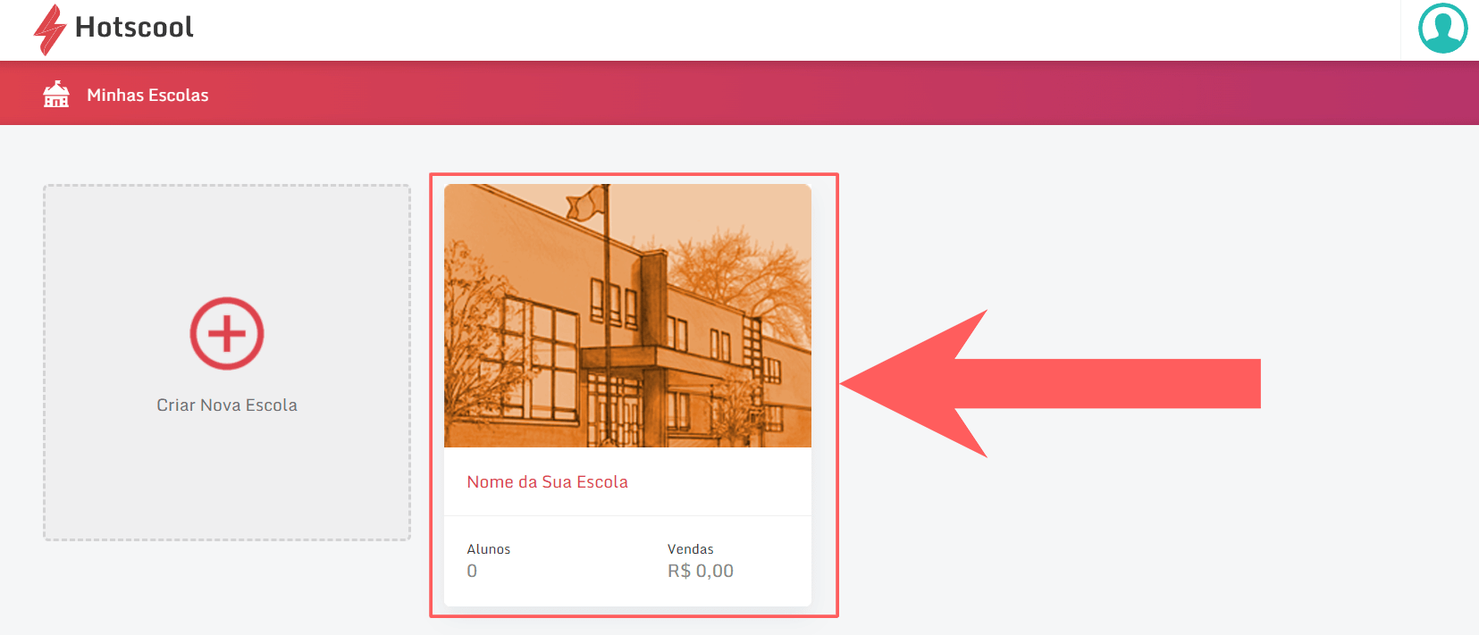 Ativar integração com Hotscool